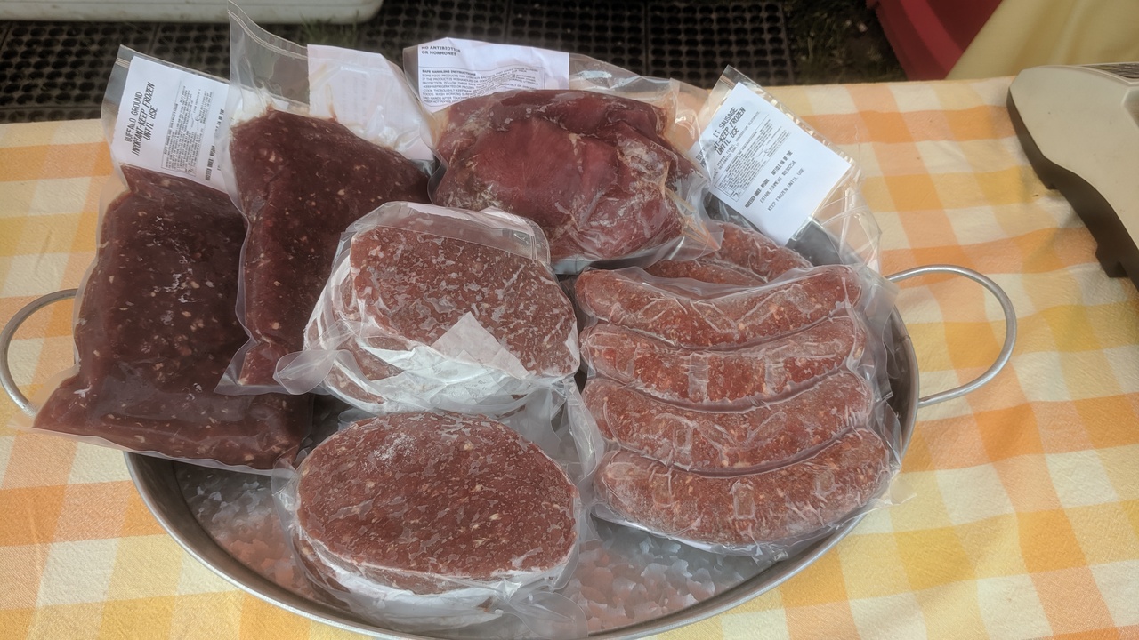 Grass fed bison meat. Locally raised. – Empire Buffalo